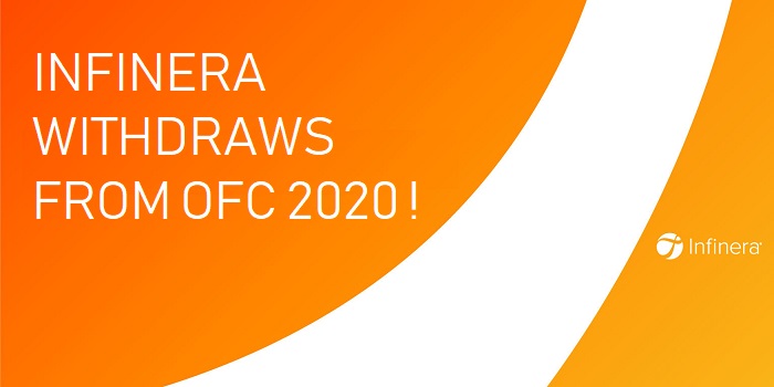 Infinera Announces Withdrawal from OFC 2020