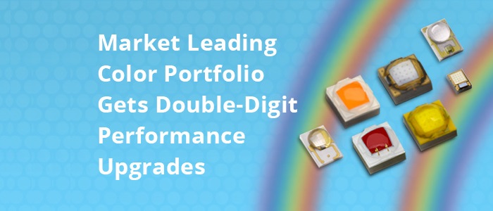 Lumileds Announces Performance Upgrades for Its Color LED Portfolio