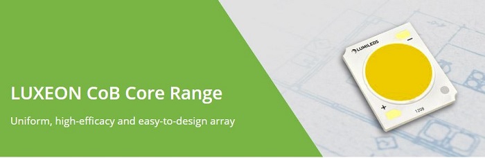 Lumileds Introduces Next Generation CoB LEDs with Superior Efficiency and Light Quality