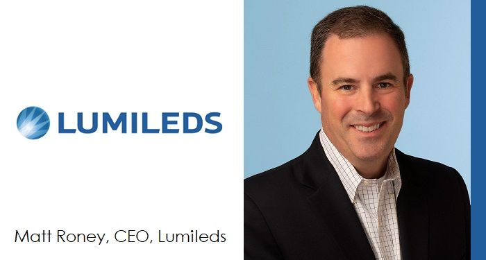 Lumileds Appoints Matt Roney as New Chief Executive Officer