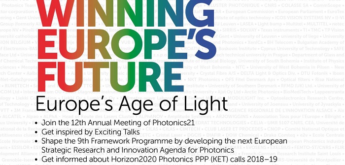 European Photonics Summit to Focus on Importance of Light Technologies ...
