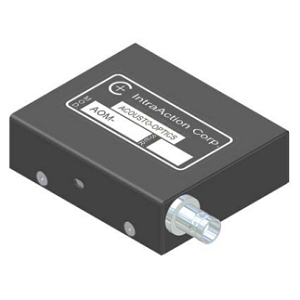 AOM-402AF3 - IntraAction Corp. | Acousto-Optic Frequency Shifter