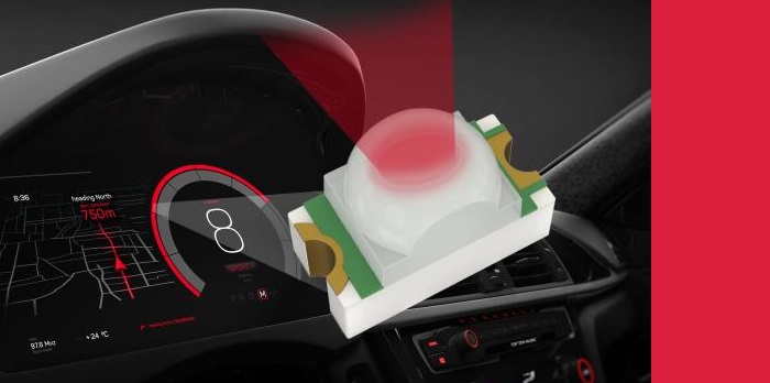 New ROHM Compact Lens-LEDs Reduce Light Leakage in Vehicle Instrument ...