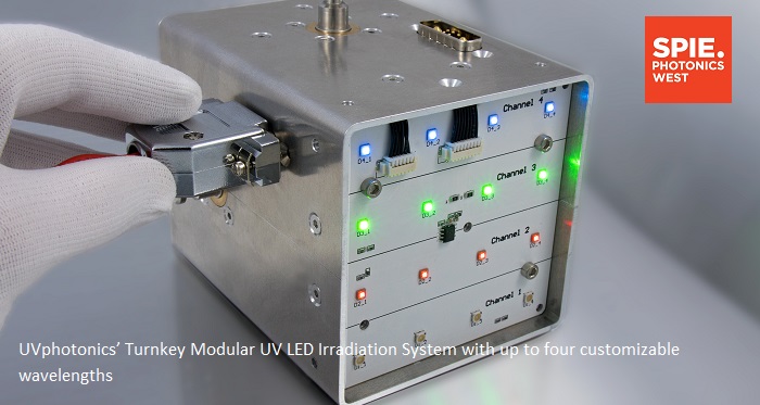 UVphotonics Exhibits Custom UV LEDs & Modules at Photonics West 2020