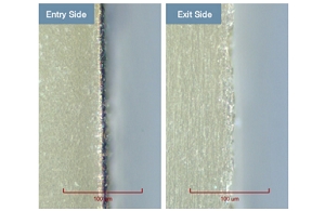 System-in-package (SIP) Materials Cutting with Green Picosecond Lasers